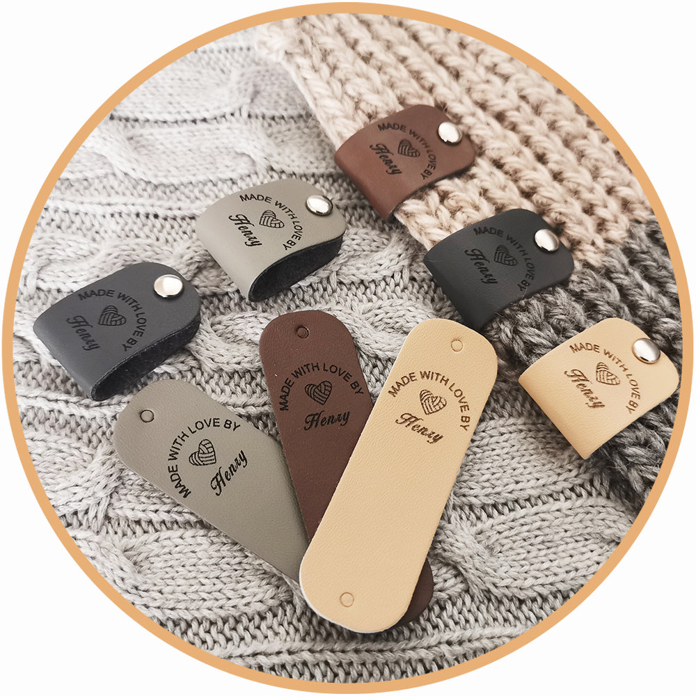 Custom crochet tags for your handmade items – Henry Design Studio