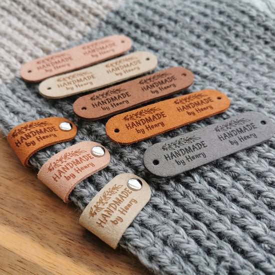Custom Labels for Crochet, Tag for Handmade Item, Custom Clothing Labe ...