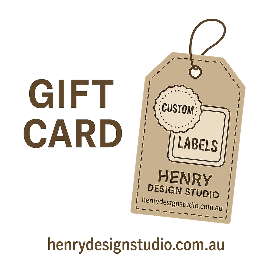 GIFT CARD – Henry Design Studio